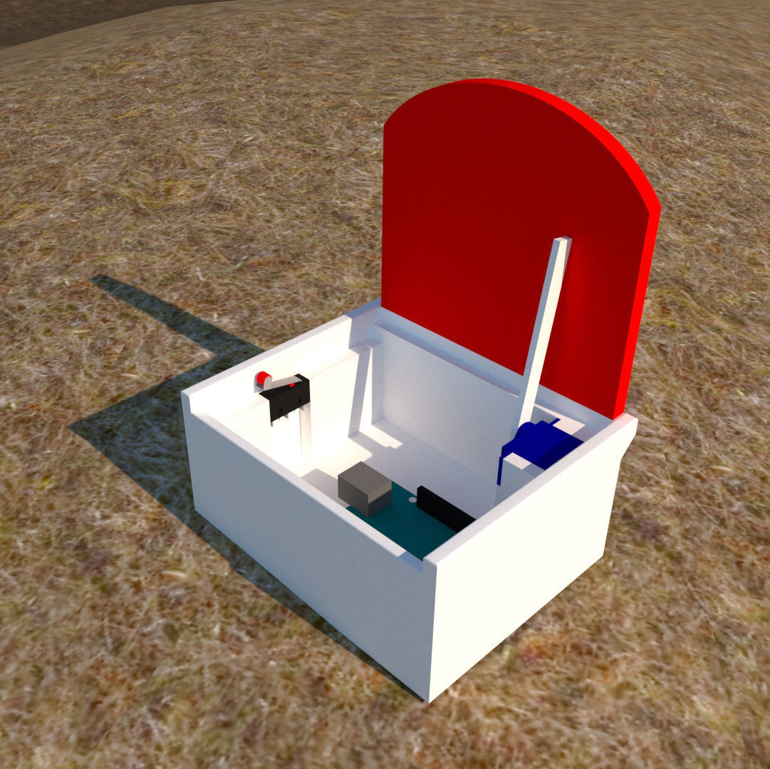 Automatic Resetting Gun Practice Target Arduino UNO free 3D model 3D ...