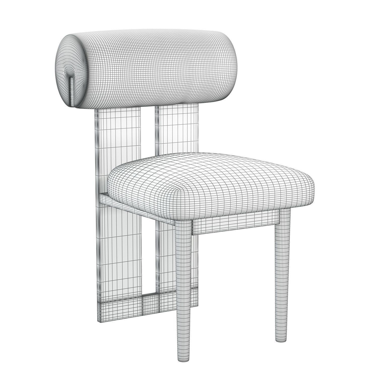 Ori Chair Corner Design 3D model | CGTrader