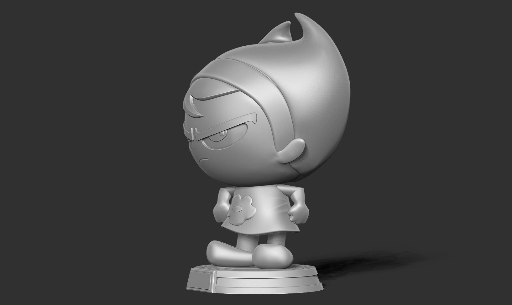 Mandy - Cartoon Network Fanart 3D model 3D printable | CGTrader