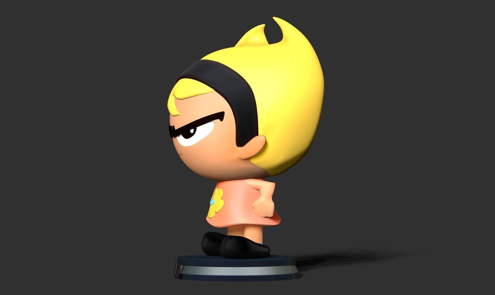 Mandy - Cartoon Network Fanart 3D model 3D printable | CGTrader