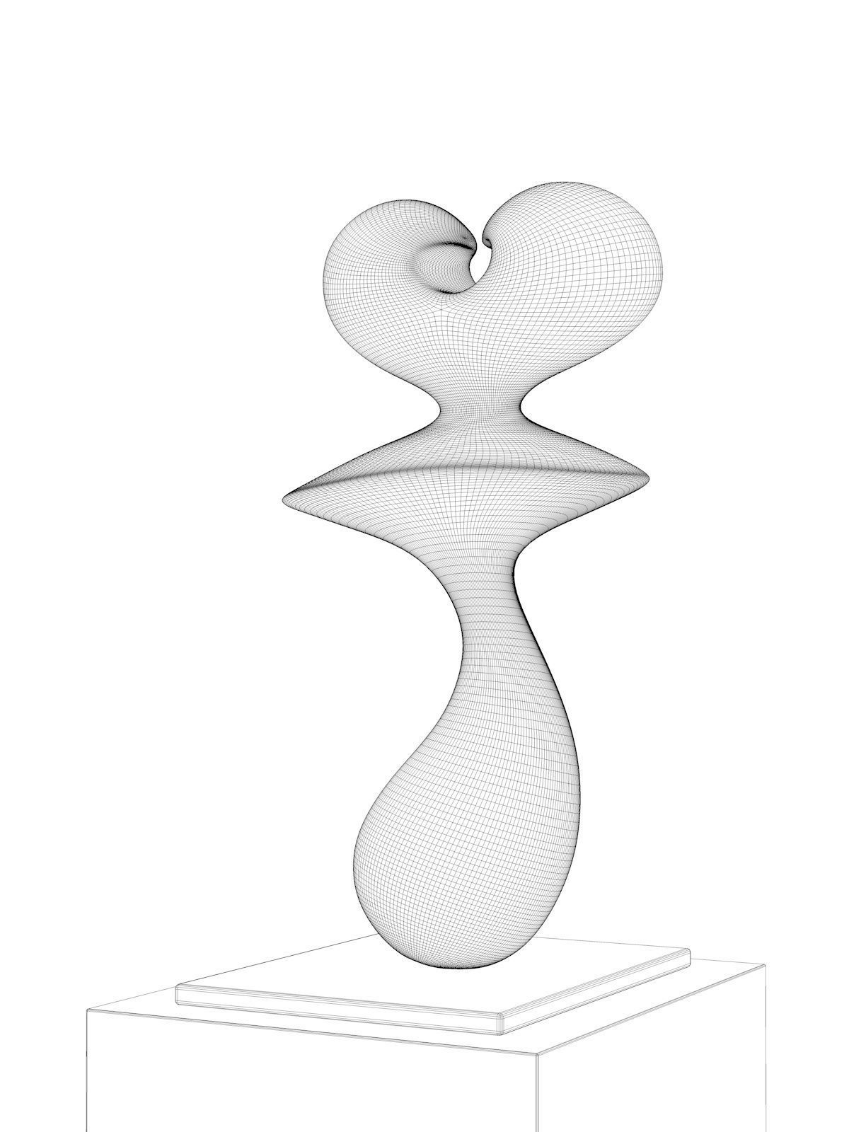 Abstract Sculpture 07 3D model | CGTrader