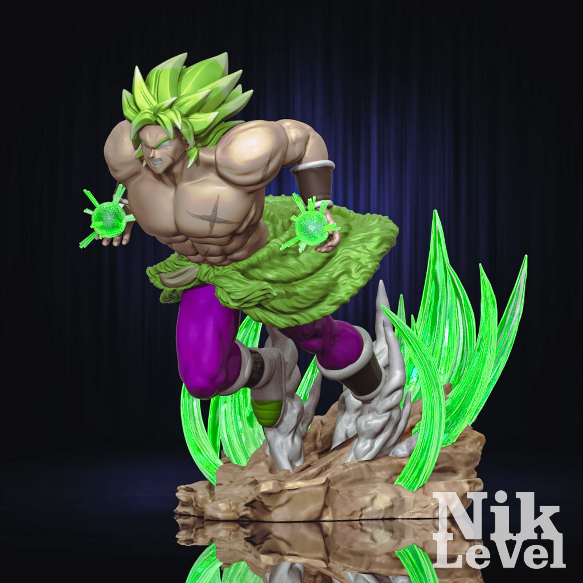Broly Dragon Ball 3D Printable 3D model 3D printable | CGTrader