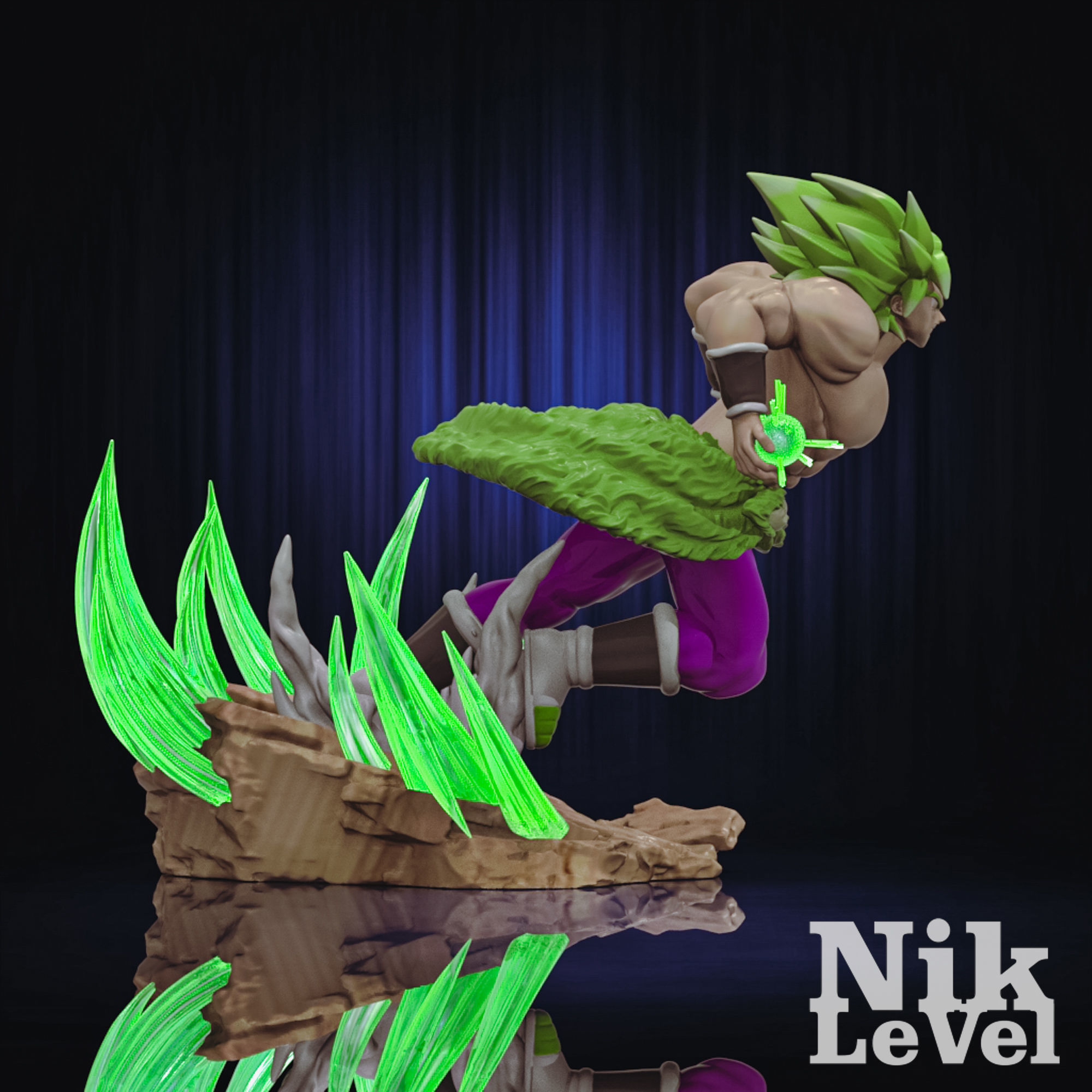 Broly Dragon Ball 3D Printable 3D model 3D printable | CGTrader