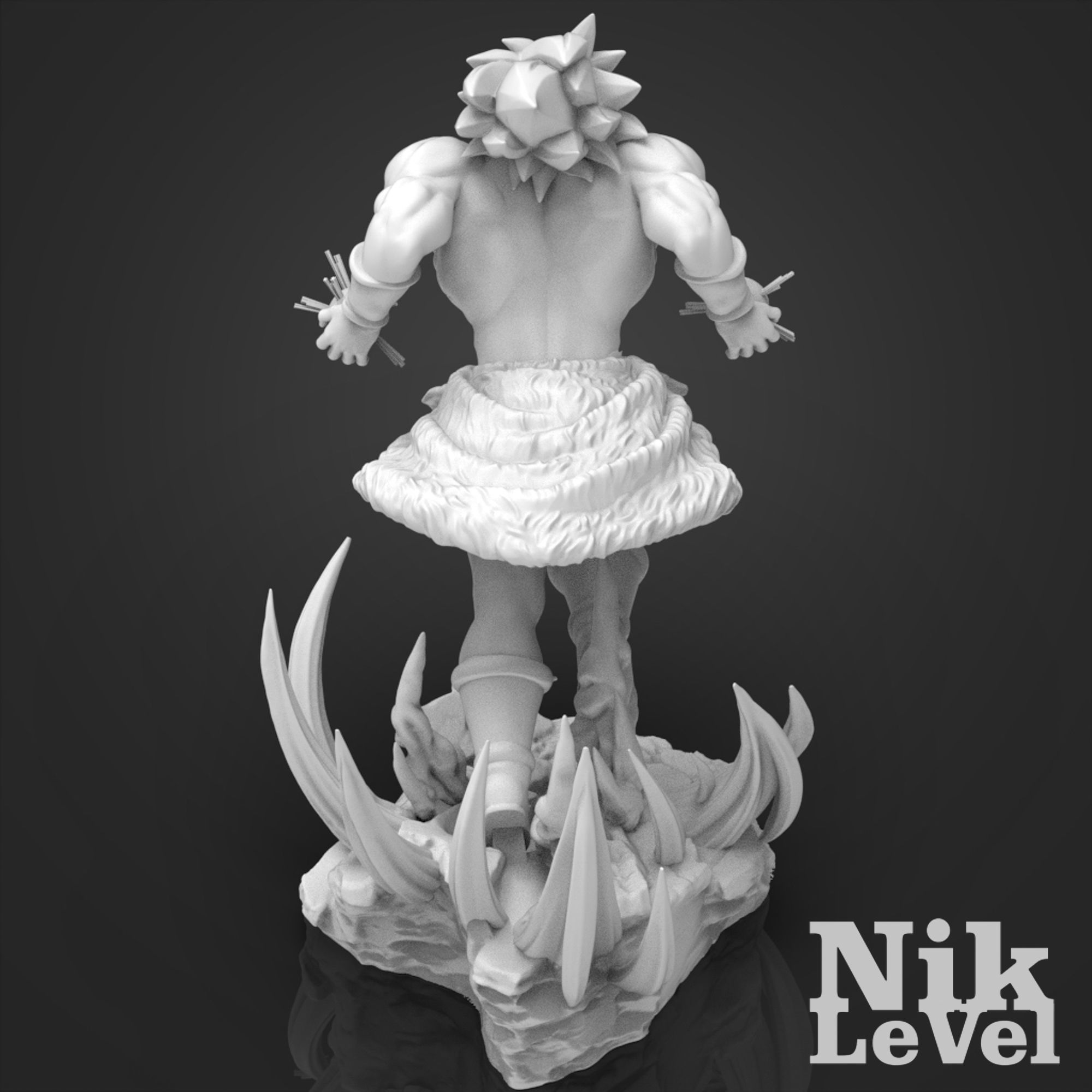 Broly Dragon Ball 3D Printable 3D model 3D printable | CGTrader