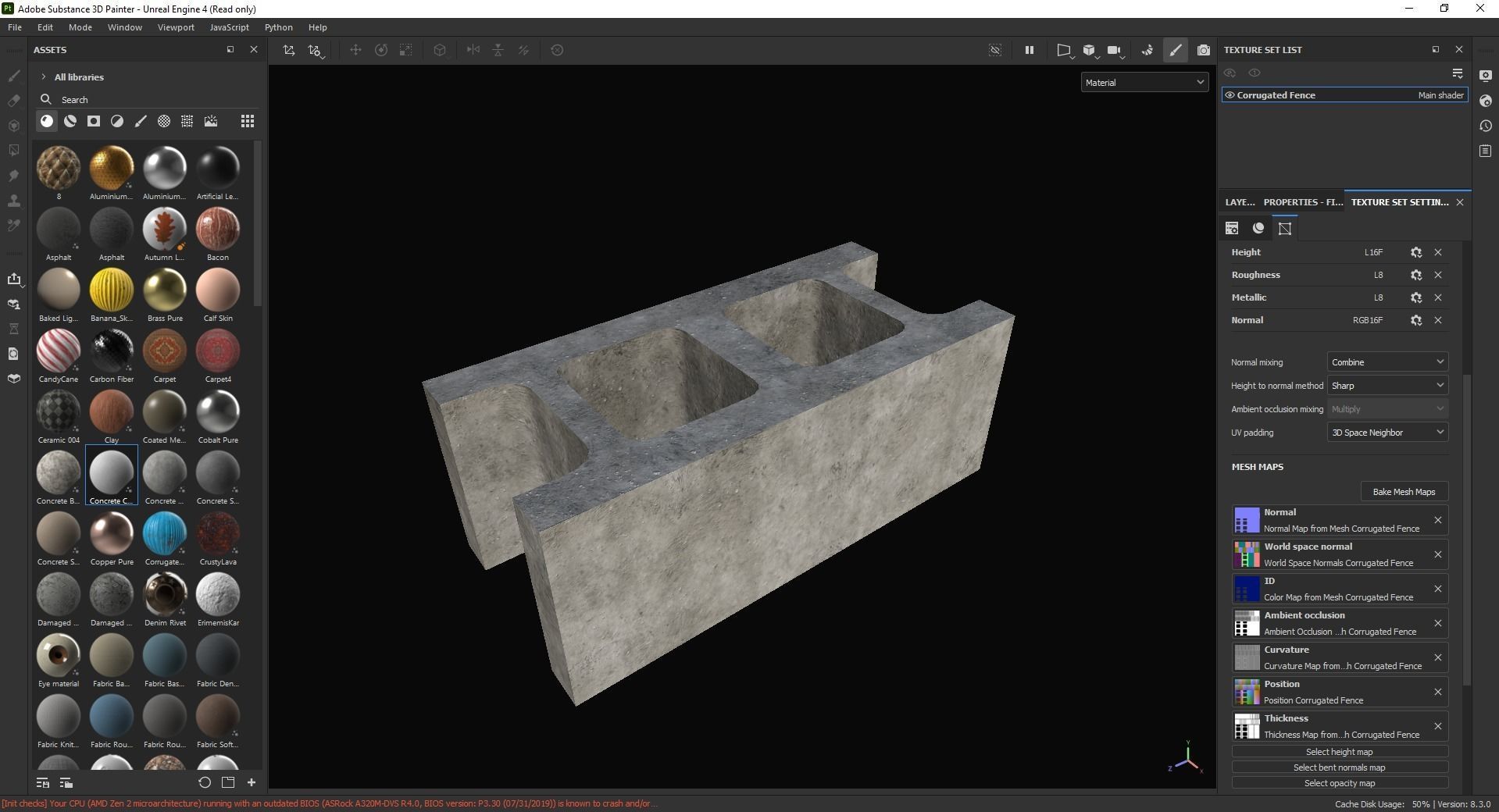3d Model Cinder Blocks 3d Model Vr Ar Low Poly Cgtrader