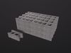 3D model Cinder Blocks 3D Model VR / AR / low-poly | CGTrader