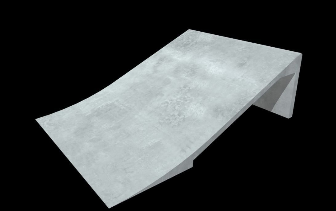 3D model Ramp Kicker VR / AR / low-poly | CGTrader