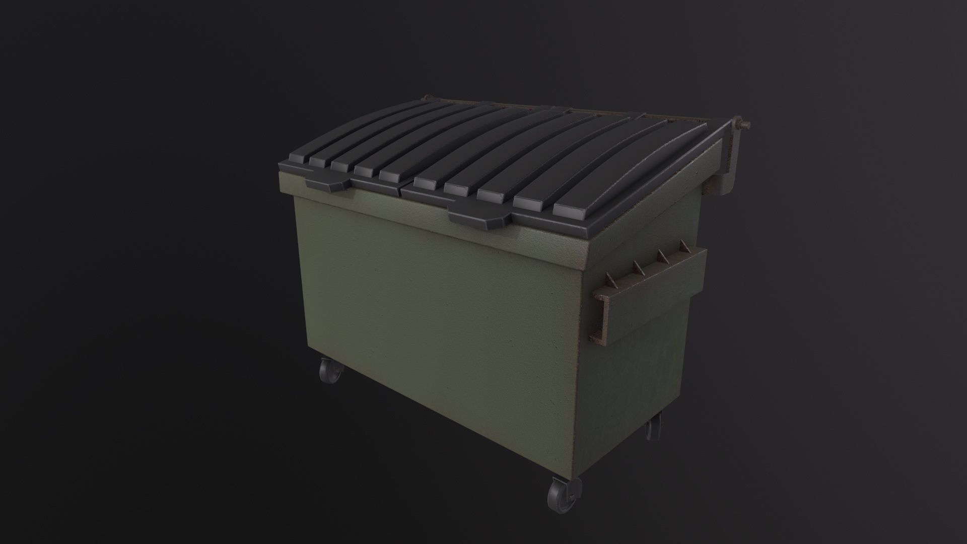 3D model Trash Container 3D Model VR / AR / low-poly | CGTrader