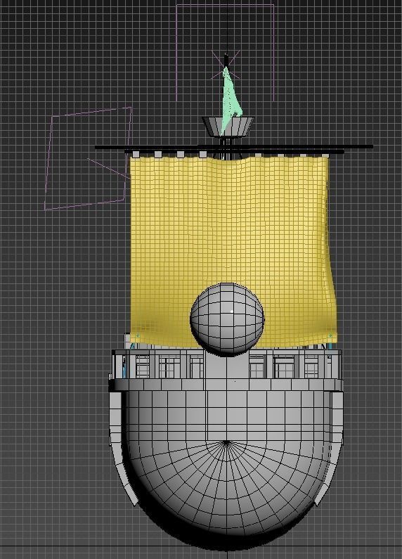 3D model One piece Ship VR / AR / low-poly | CGTrader