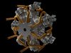 70cc m7 star-shaped engine 3D model 3D printable | CGTrader