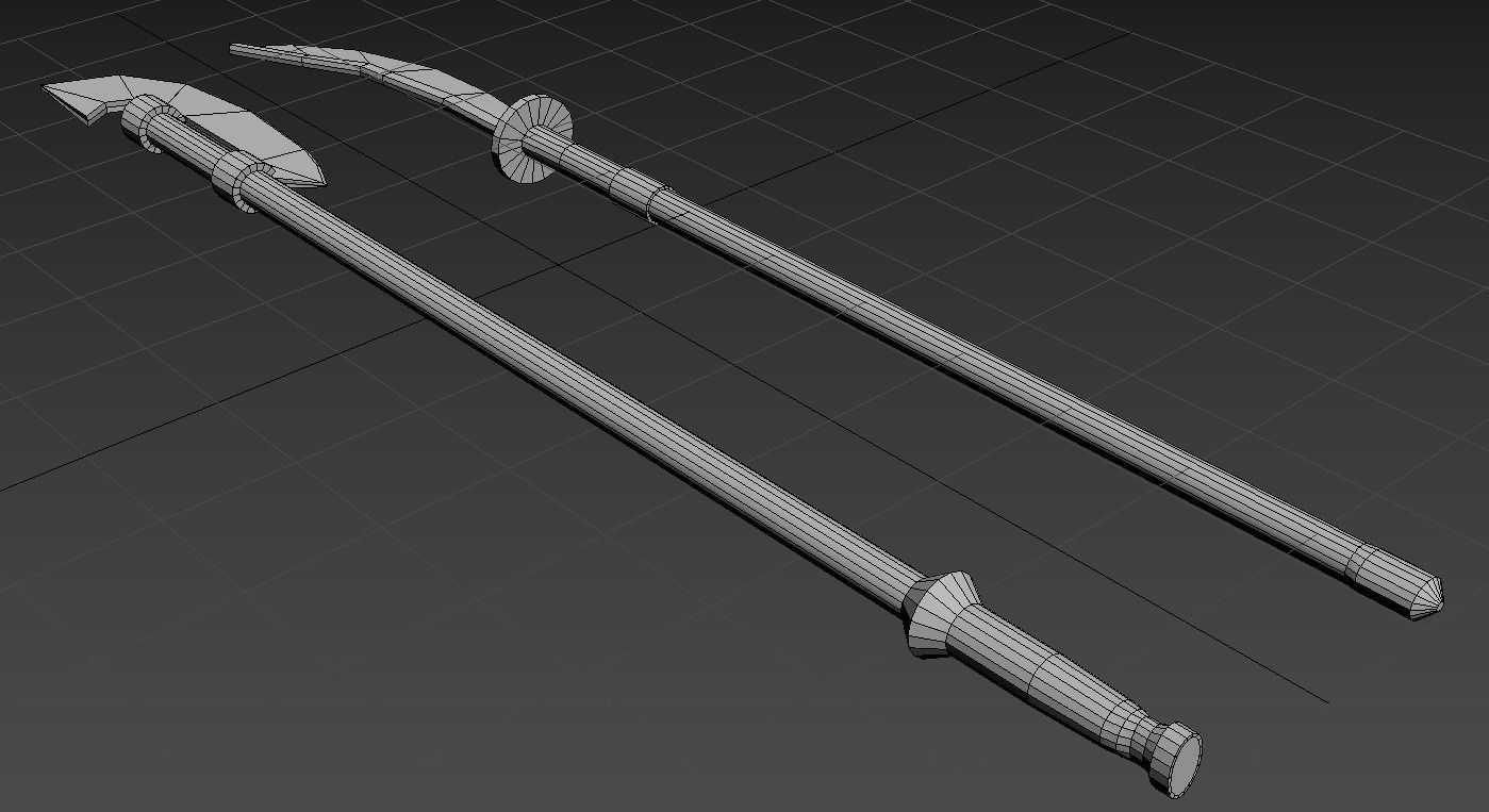 3D model 3d Models for game weapons VR / AR / low-poly | CGTrader