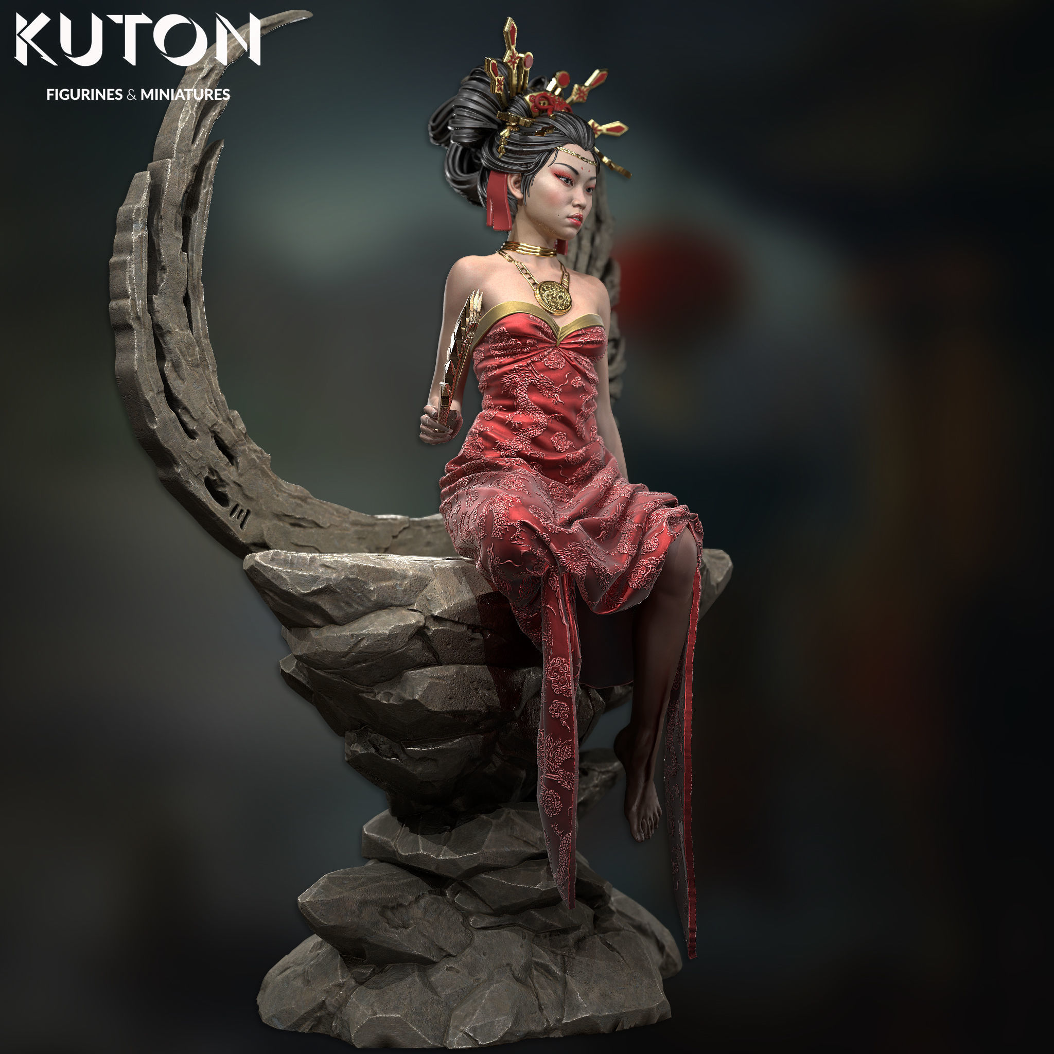 Urameshi 3D model 3D printable | CGTrader