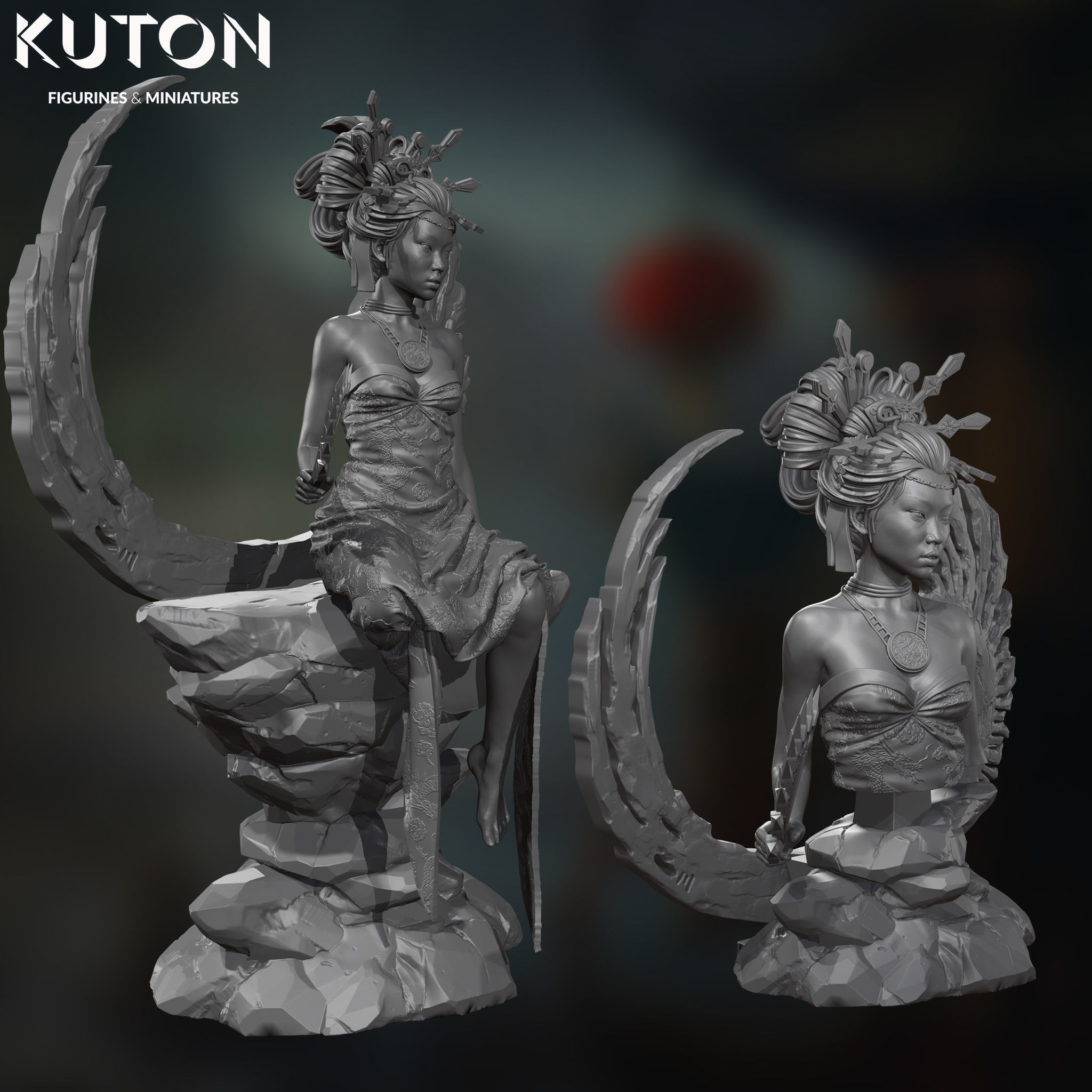 Urameshi 3D model 3D printable | CGTrader