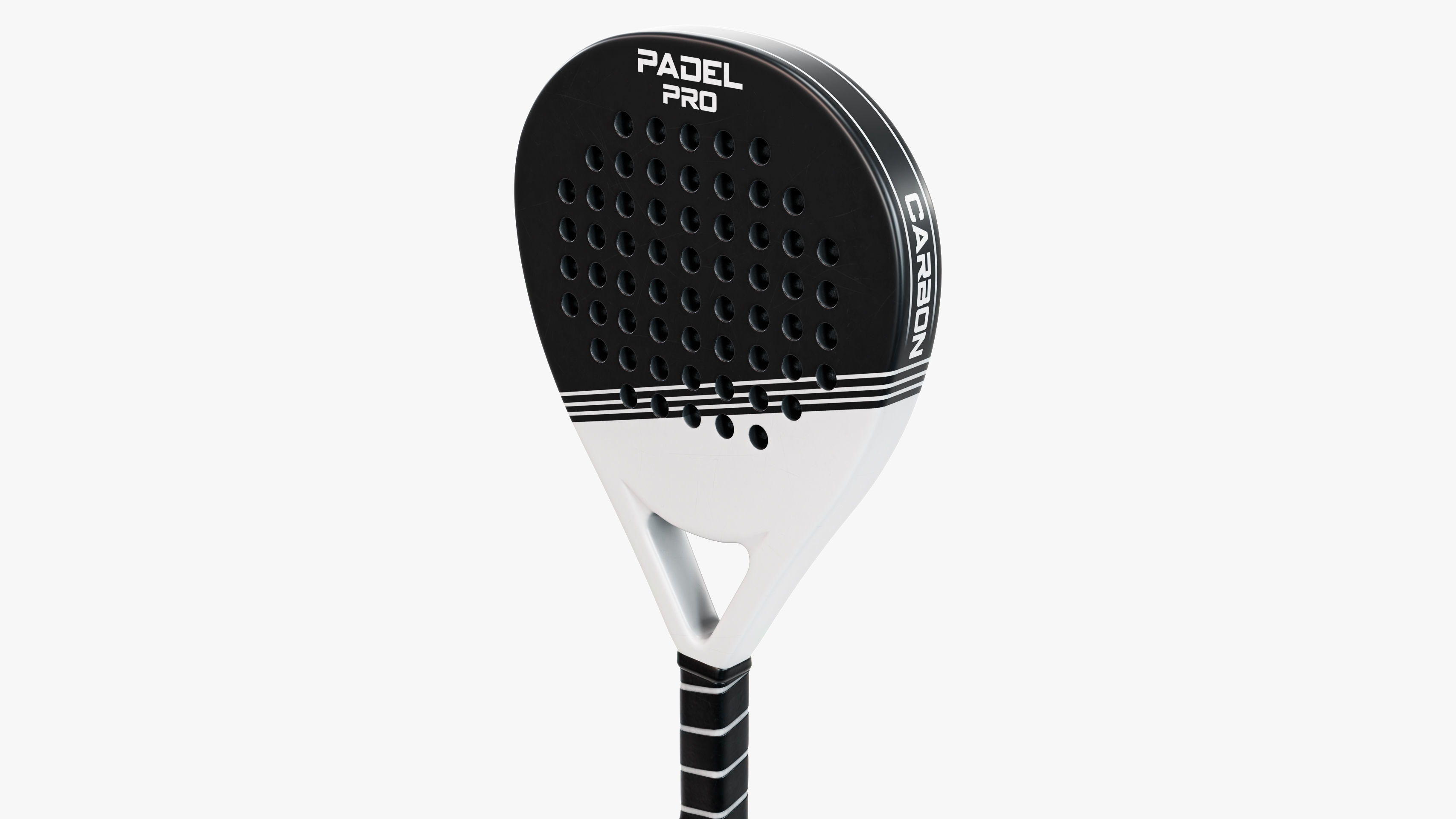 Padel racket - Tear Drop 3D model | CGTrader
