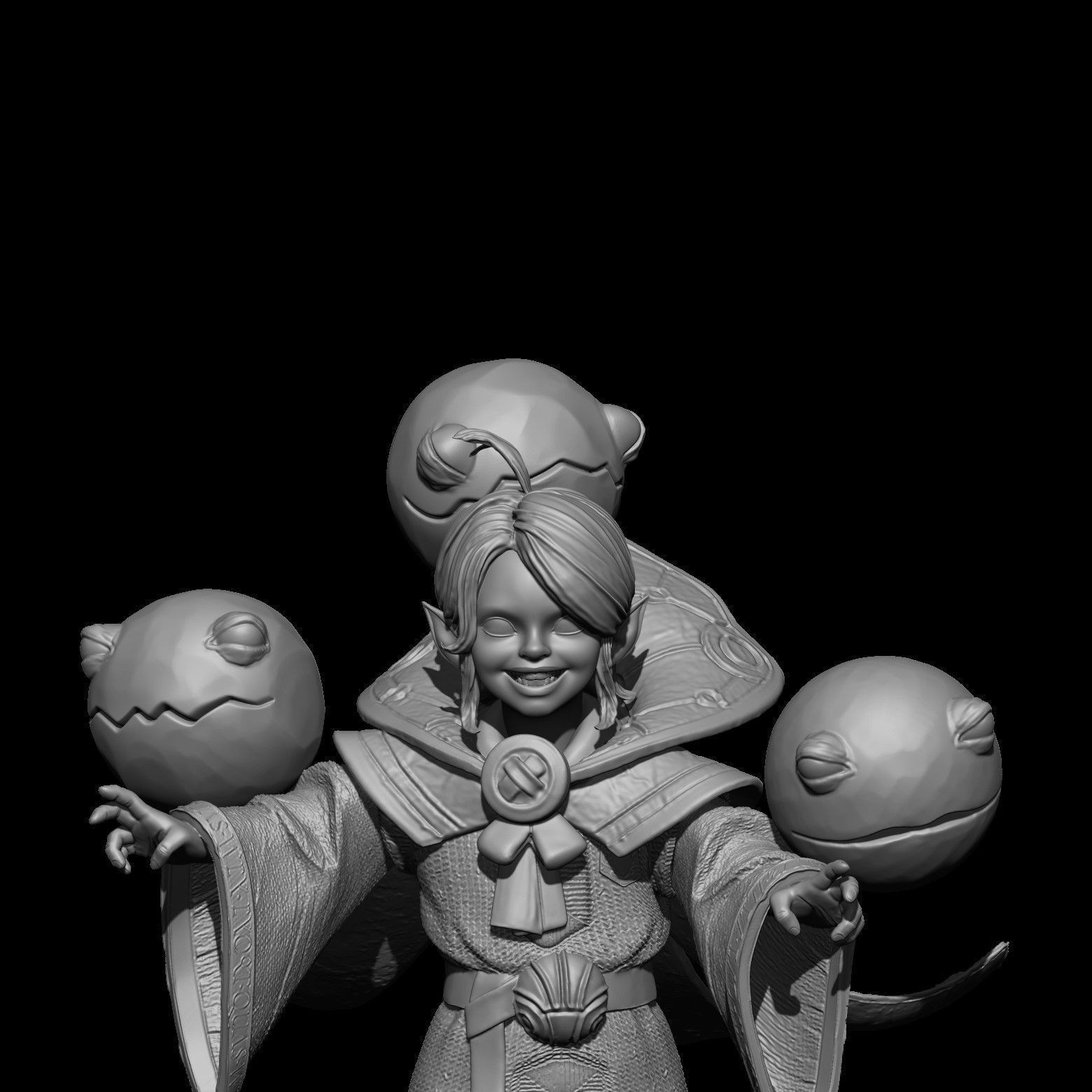 Baby Invoker-Invoker Persona 3D model 3D printable | CGTrader