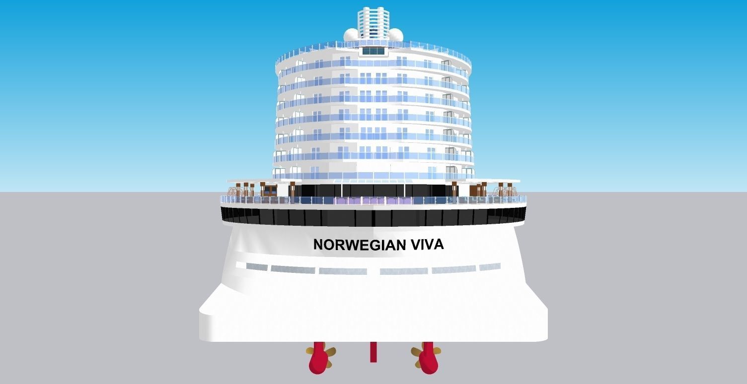 NORWEGIAN VIVA 3D model rigged | CGTrader