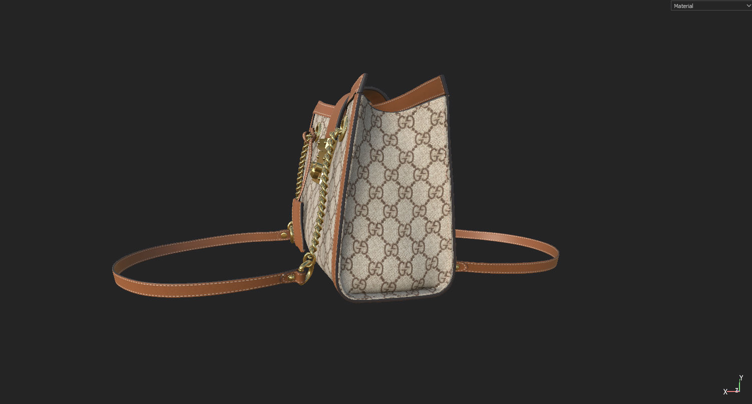 GUCCI Bag 3D model | CGTrader