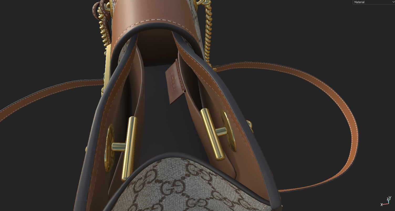 GUCCI Bag 3D model | CGTrader