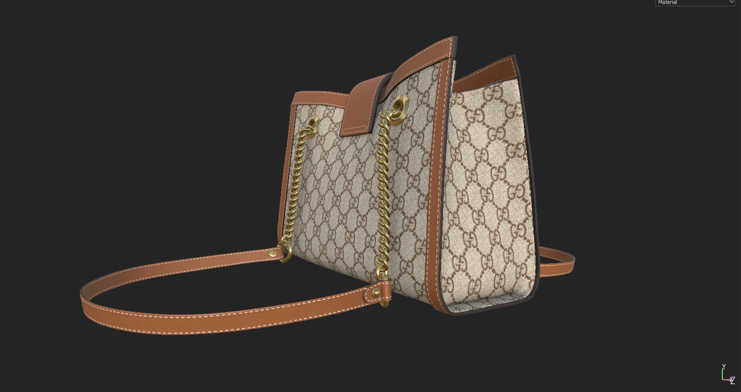 GUCCI Bag 3D model | CGTrader