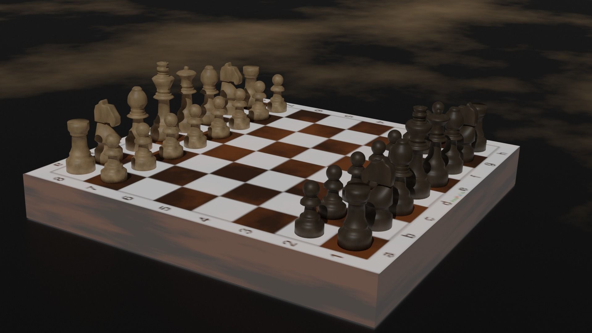 Chess free 3D model | CGTrader