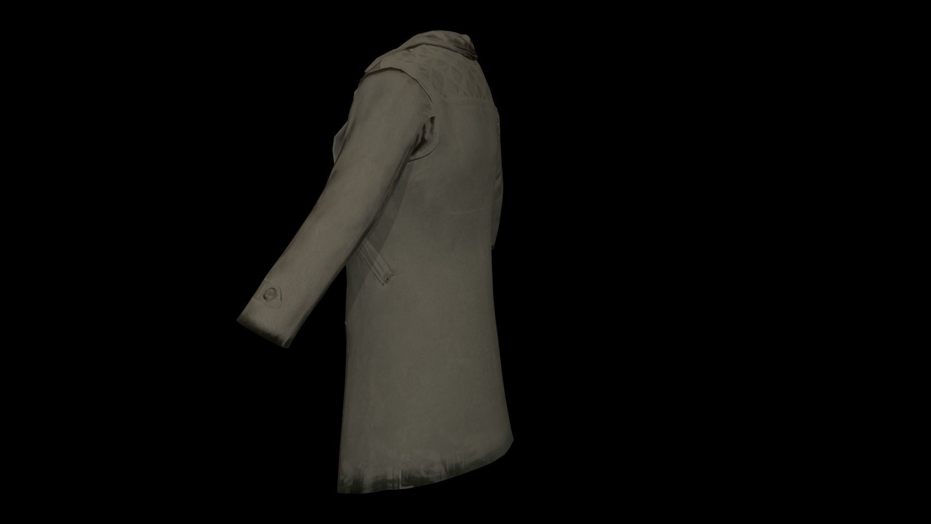3D model Coat 2 VR / AR / low-poly | CGTrader