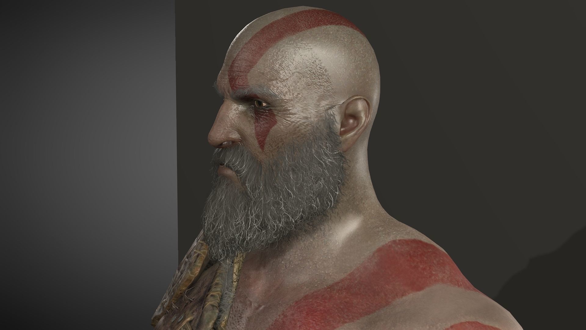 3D model Kratos VR / AR / low-poly | CGTrader