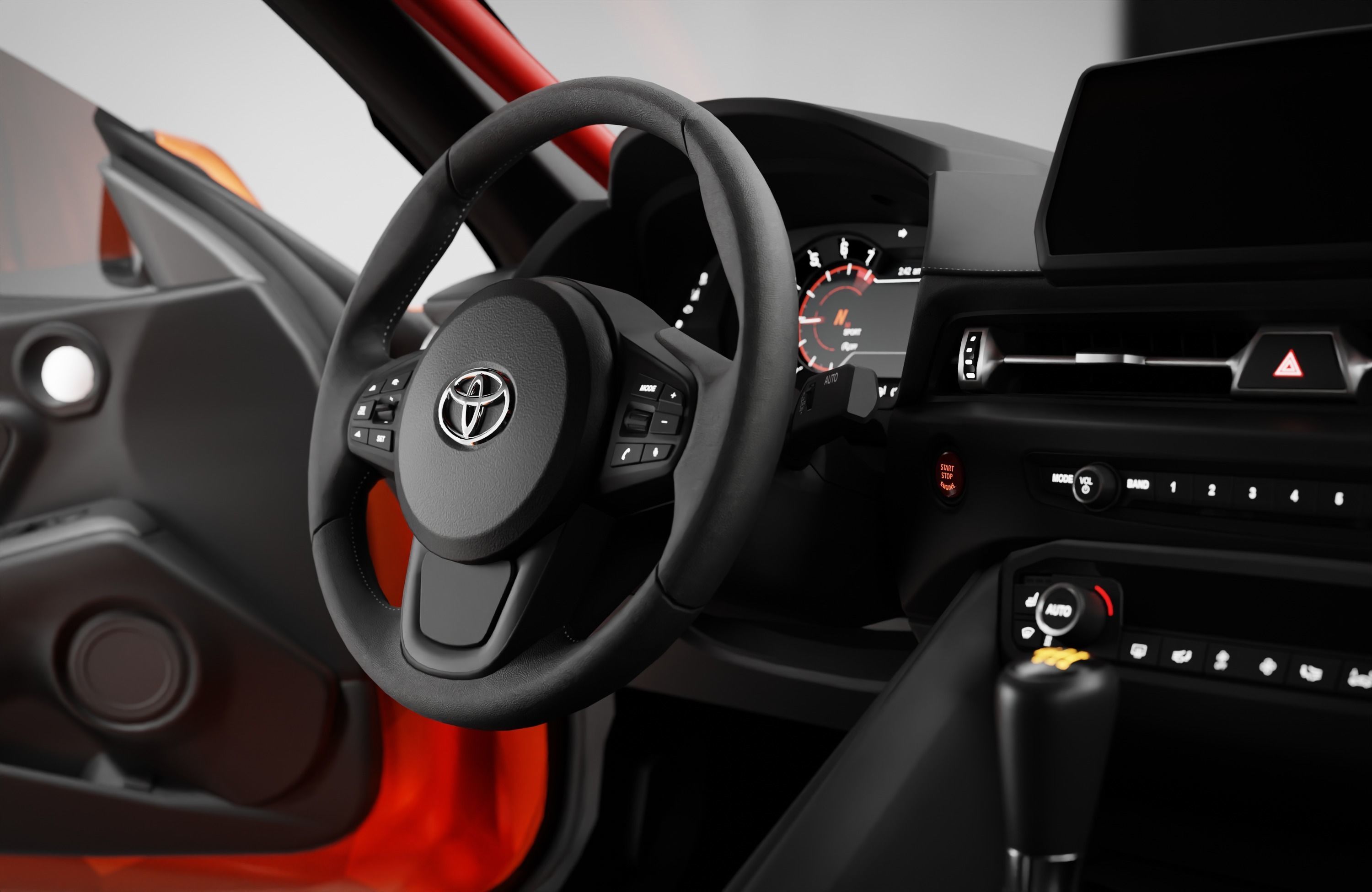 Toyota Supra MK5 Modified 3D model rigged | CGTrader
