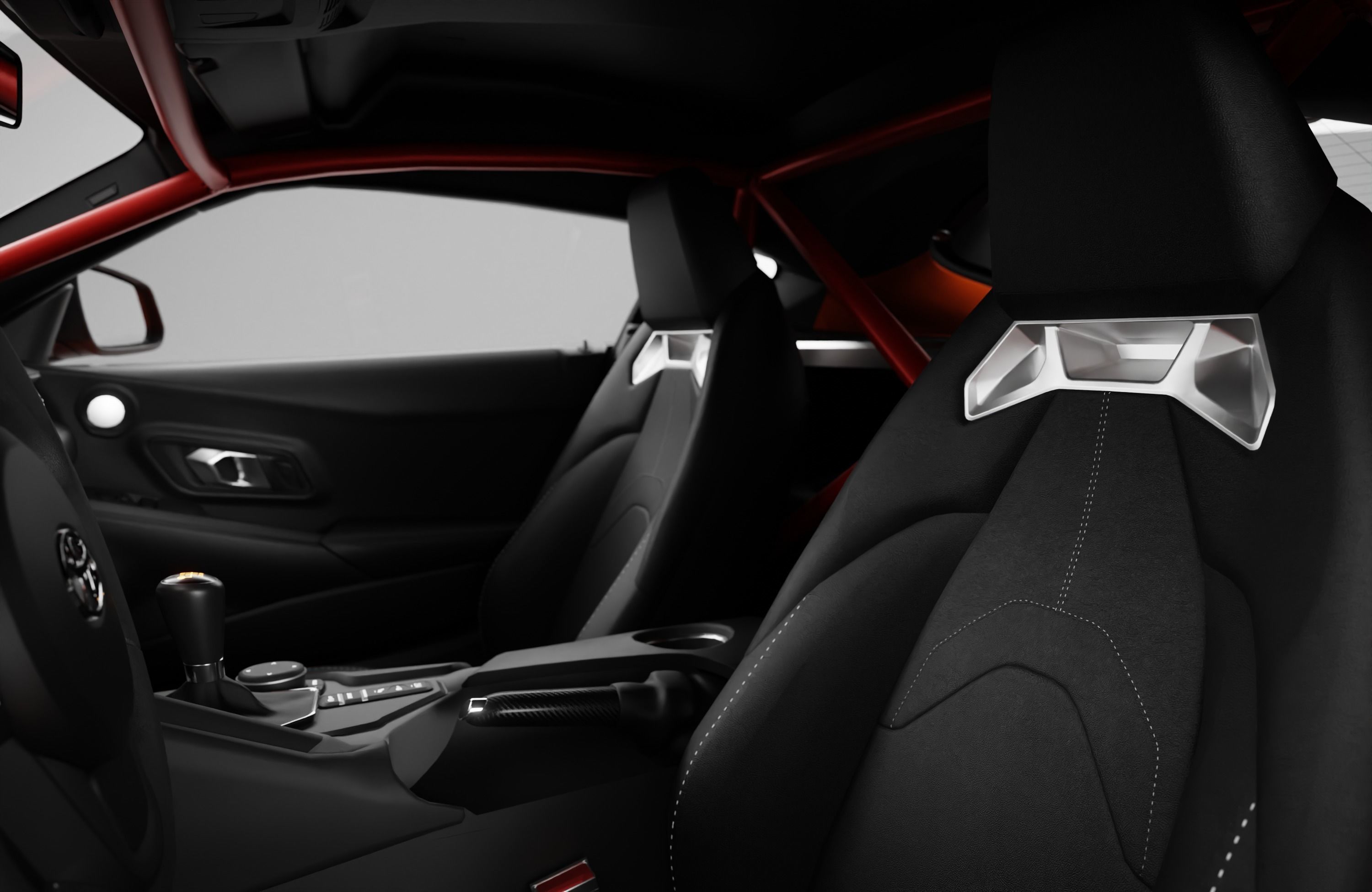 Toyota Supra MK5 Modified 3D model rigged | CGTrader
