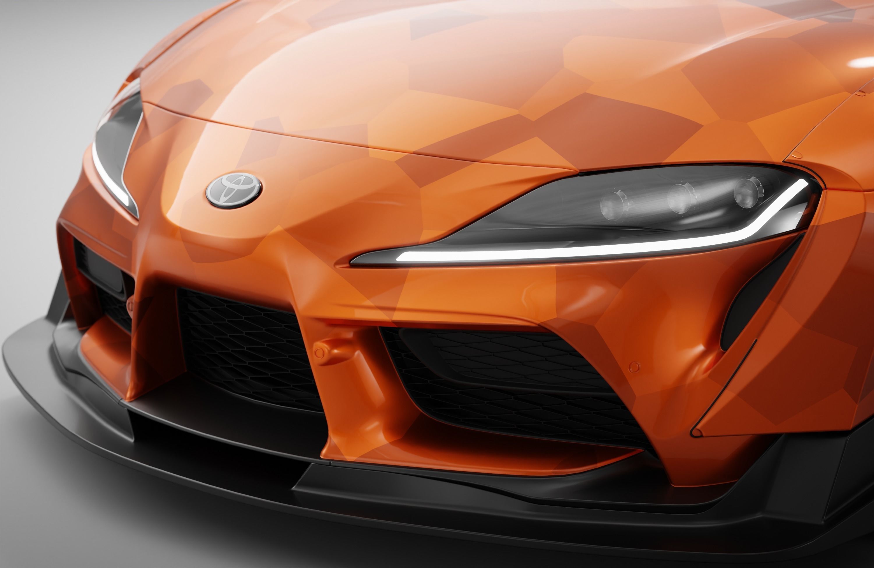 Toyota Supra MK5 Modified 3D model rigged | CGTrader