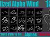 Stylized Alpha Wind Texture | CGTrader