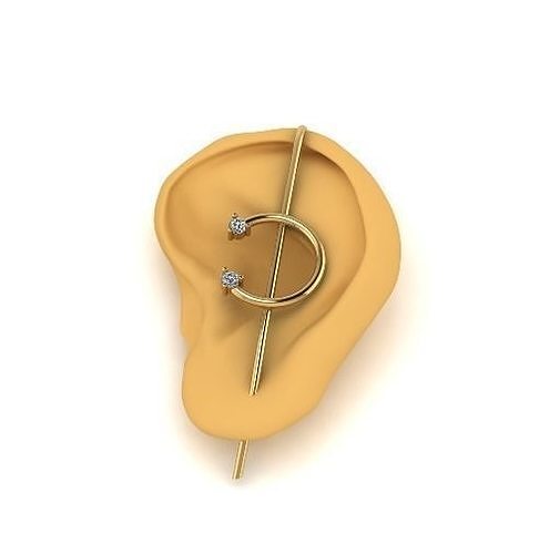 Ear pin Model 3783 3D model 3D printable | CGTrader