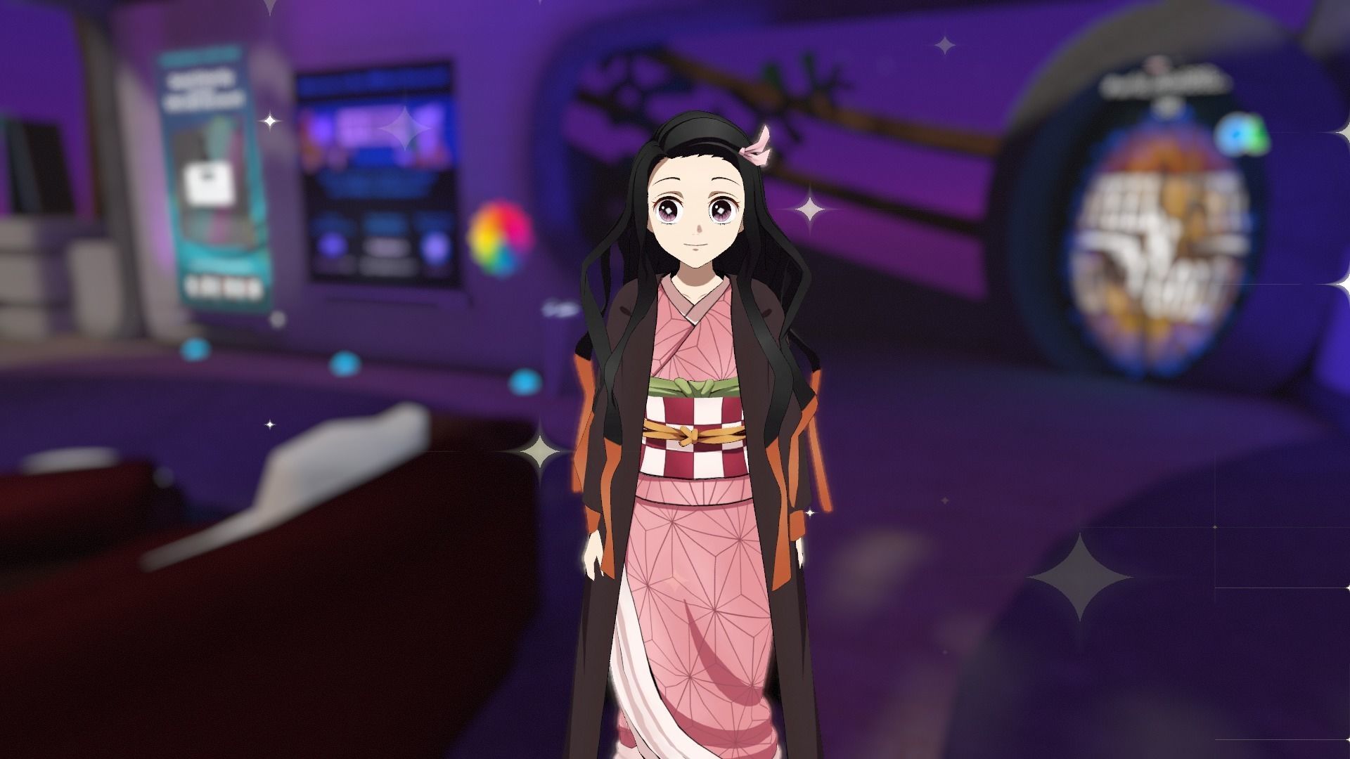 3D model VRChat Avatar - Nezuko - Demon Slayer VR / AR / low-poly ...