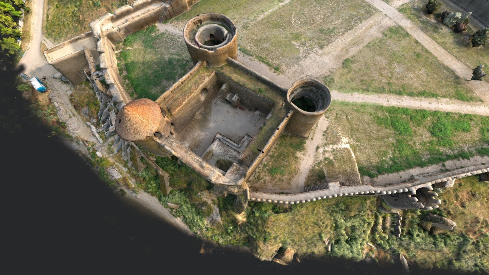 3D model - Akkerman fortress - Ukraine - usdz gltf obj 3D model | CGTrader