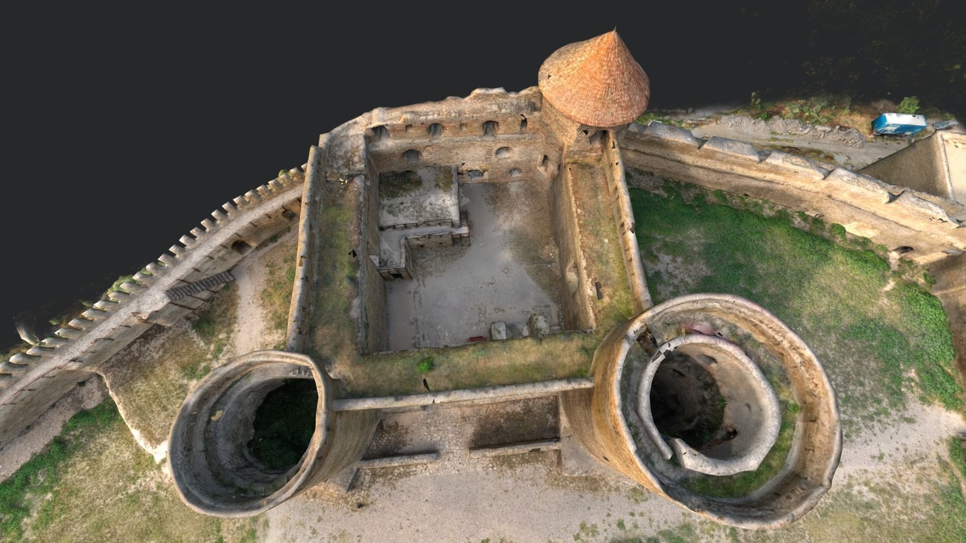 3D model - Akkerman fortress - Ukraine - usdz gltf obj 3D model | CGTrader
