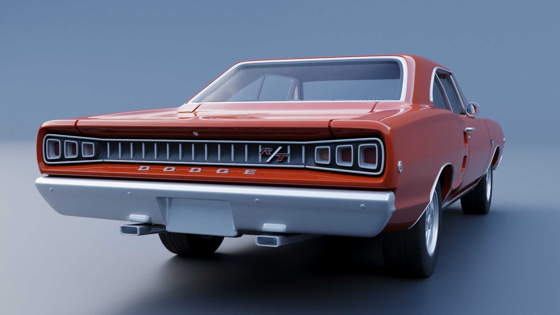 Dodge Coronet 1968 3D model 3D printable | CGTrader