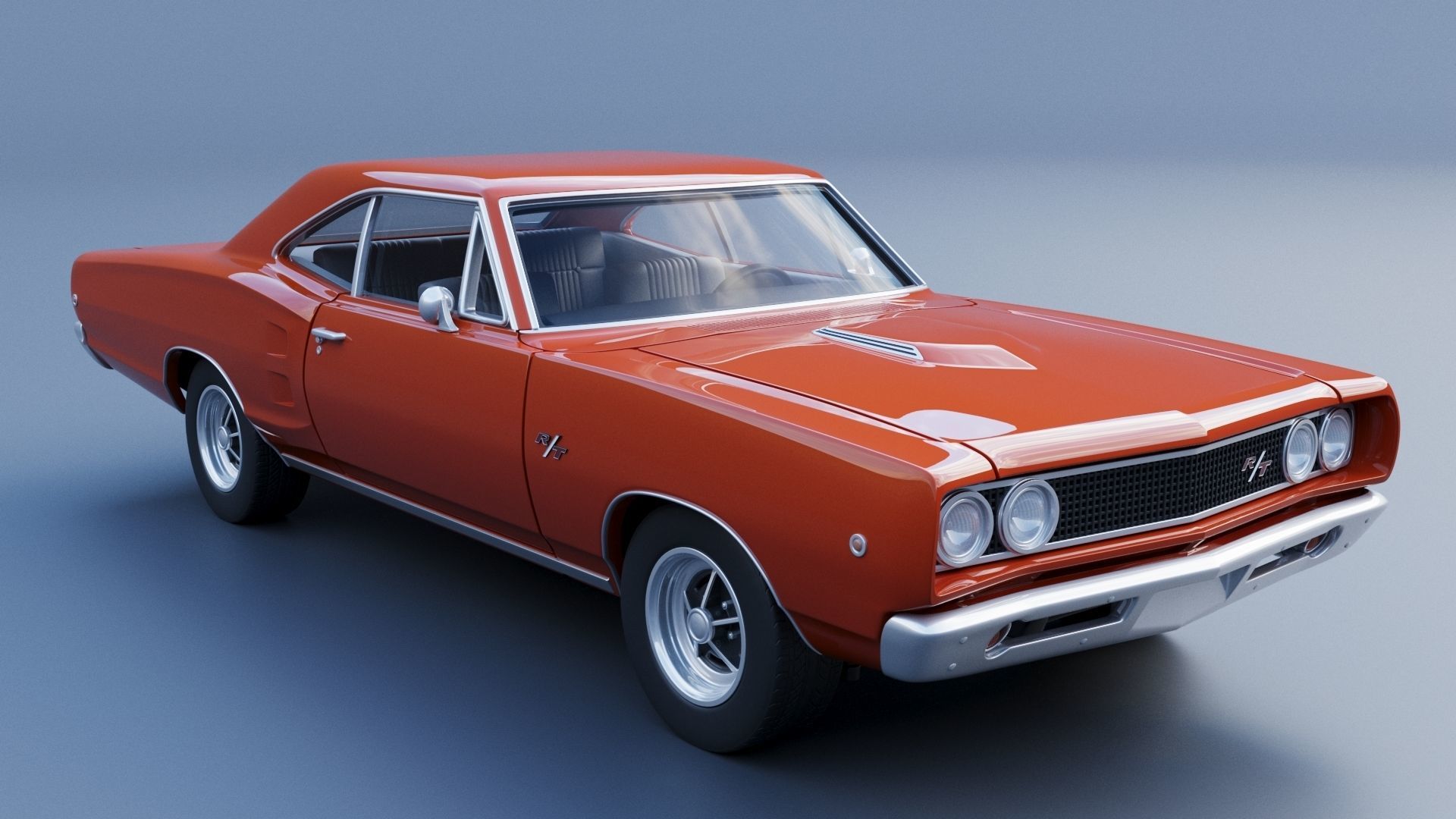 Dodge Coronet 1968 3D model 3D printable | CGTrader