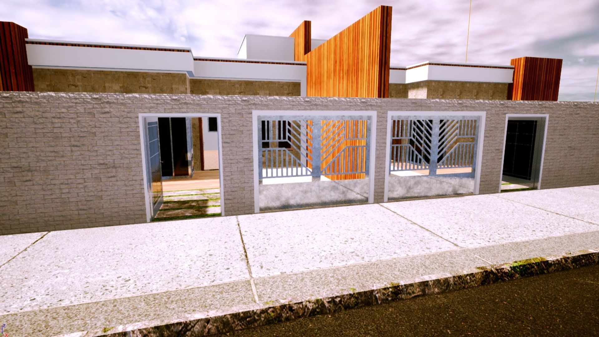 3D model Modern House Pack Vol3 VR / AR / low-poly | CGTrader