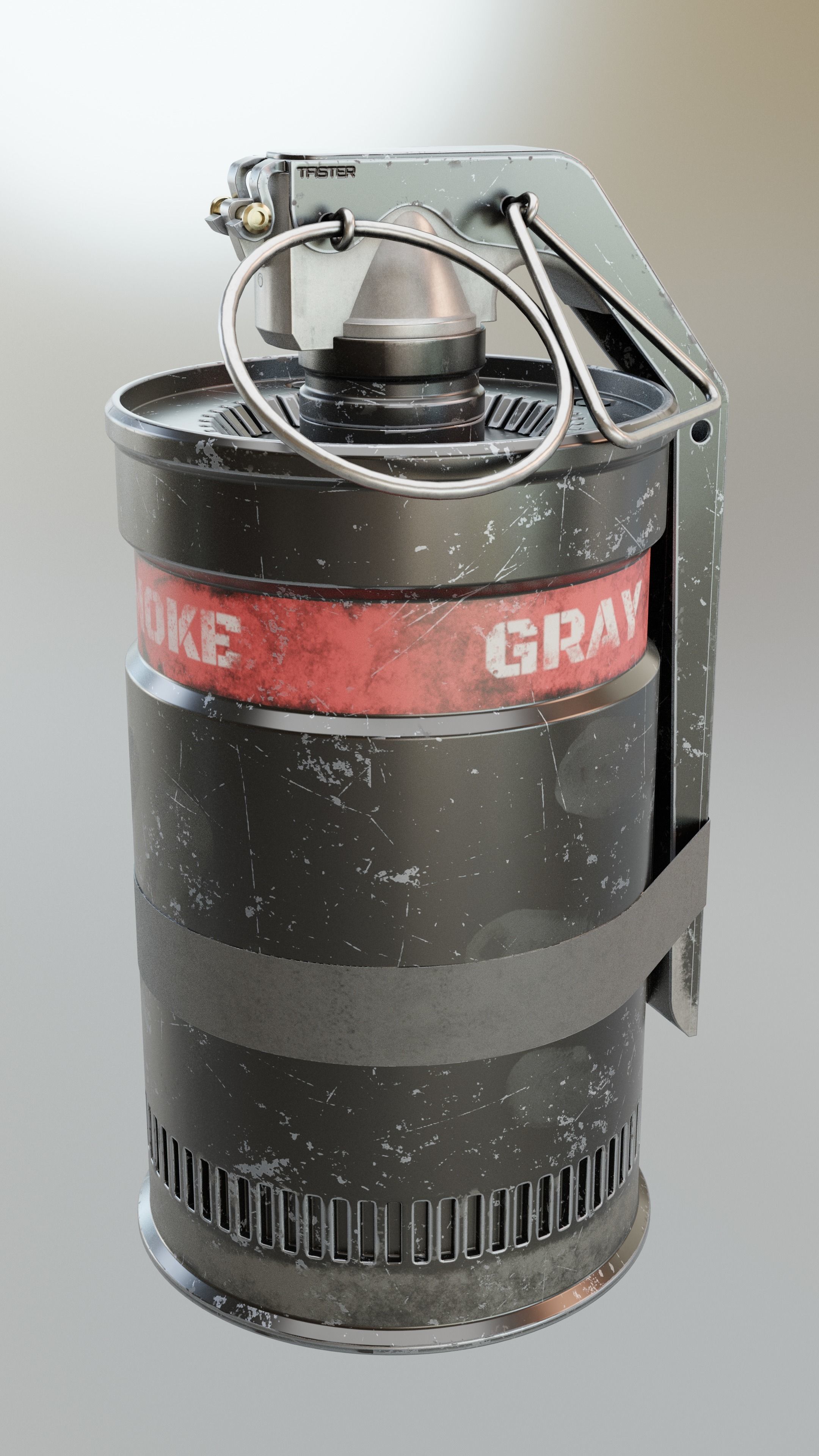 Smoke Grenade PRO 3D model | CGTrader