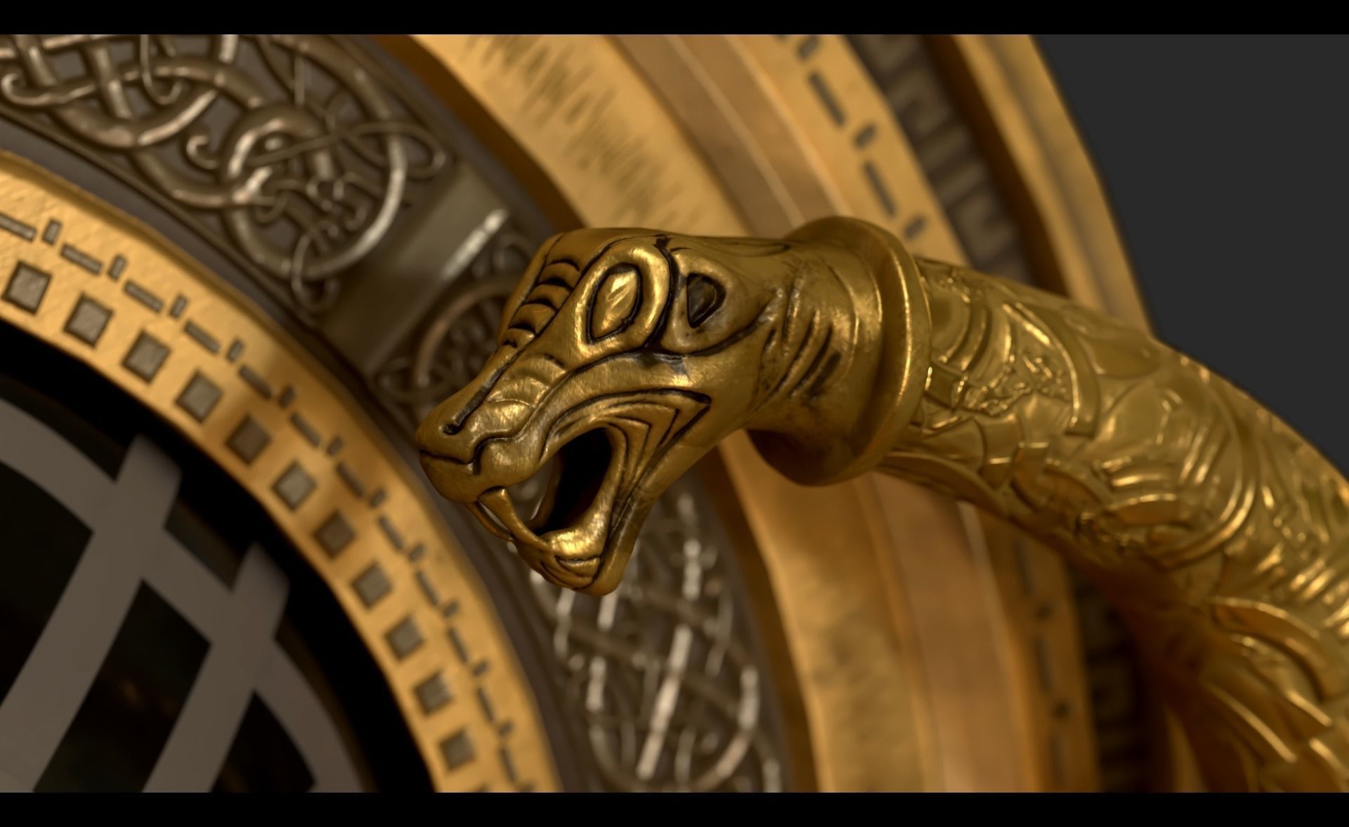 3D model Thor Ragnarok Throne VR / AR / low-poly | CGTrader