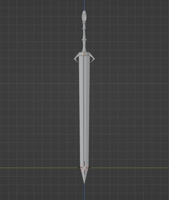 Sword free VR / AR / low-poly Texture | CGTrader