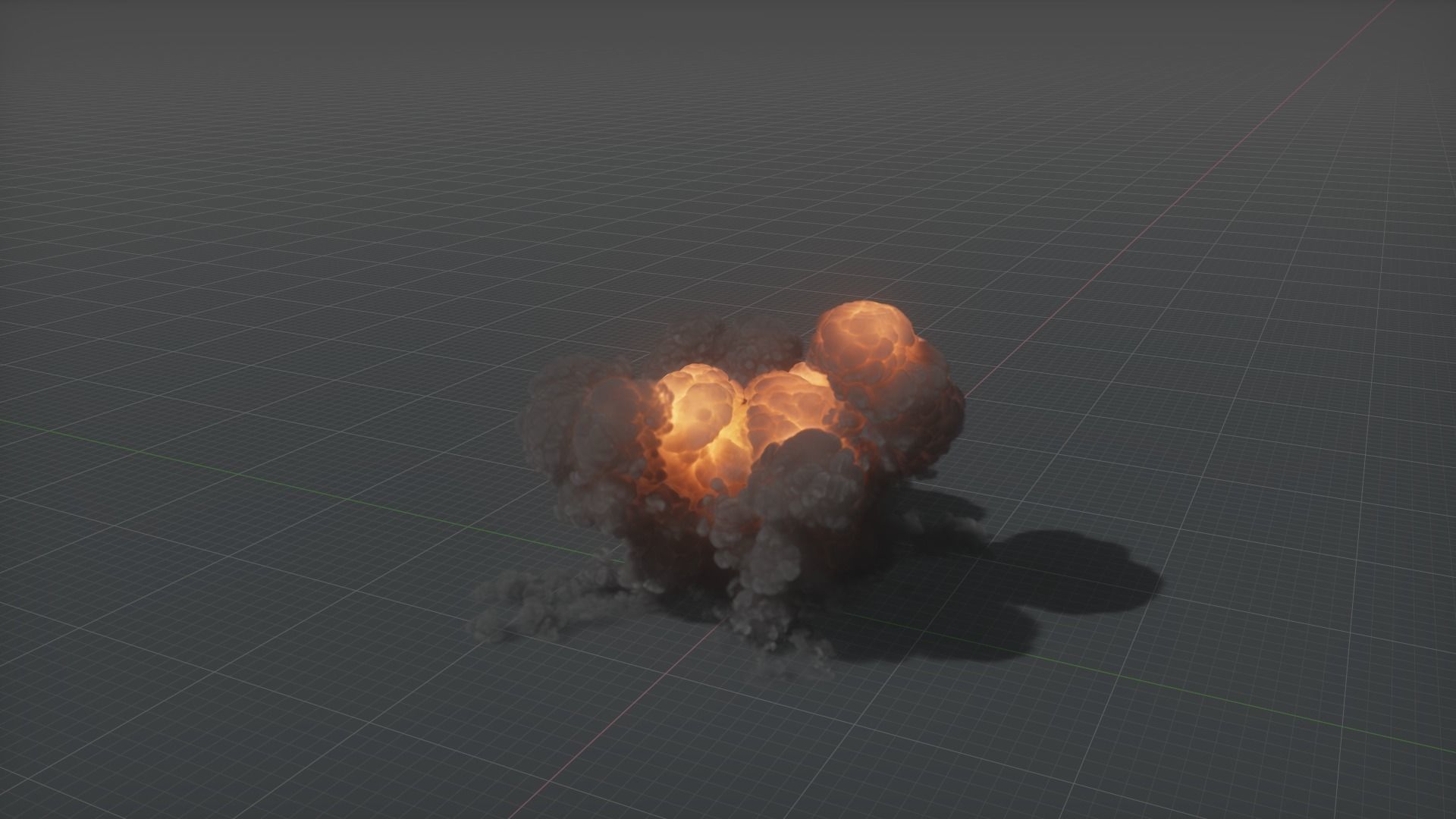 4 Explosion Animations High Resolution Pack 3D model animated | CGTrader