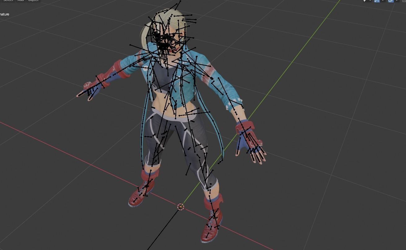 3D model Cammy SF6 VR / AR / low-poly | CGTrader