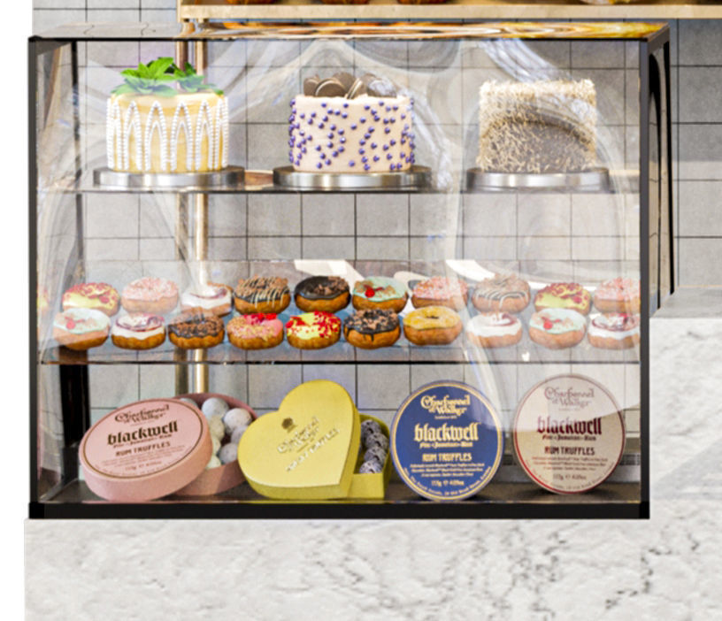 Bakery with pastries and desserts 3 3D model | CGTrader