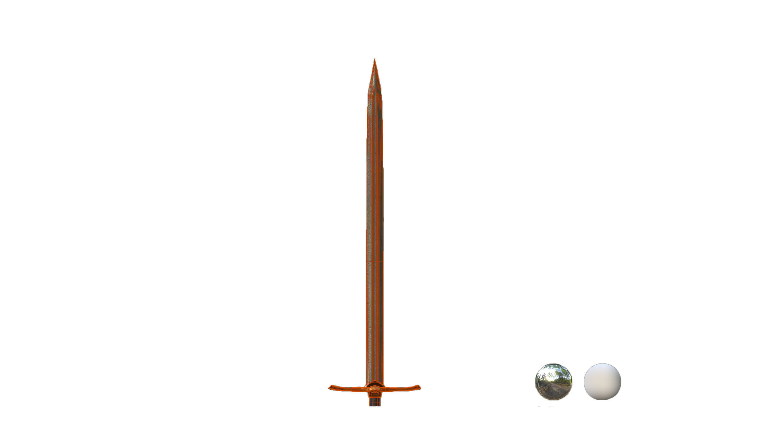 knight fight sword 3D model | CGTrader