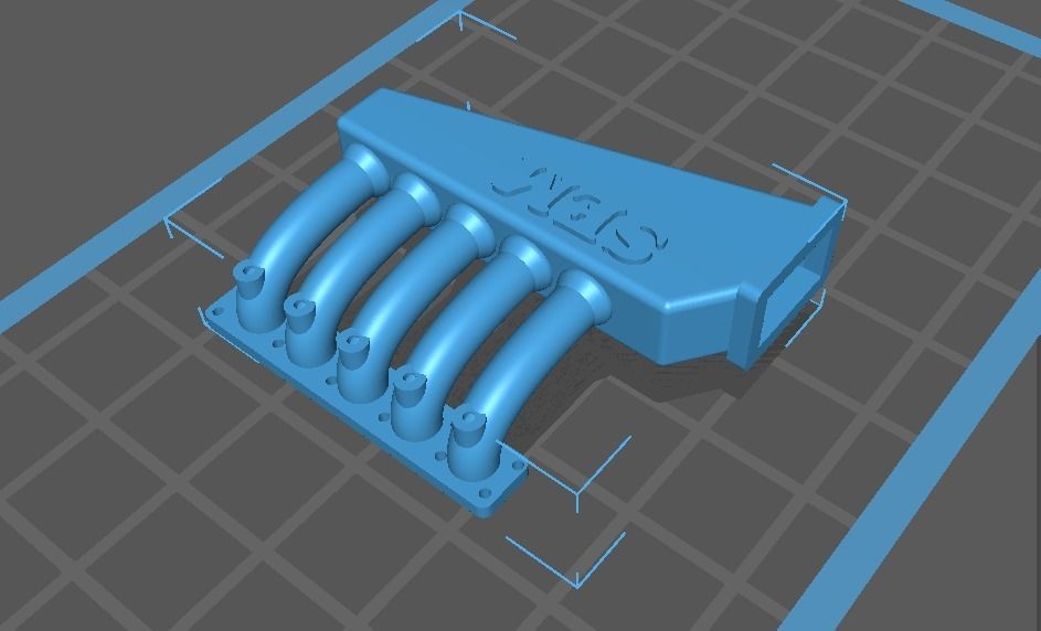 SEM MOTORSPORTS INTAKE MANIFOLD 3D model 3D printable | CGTrader
