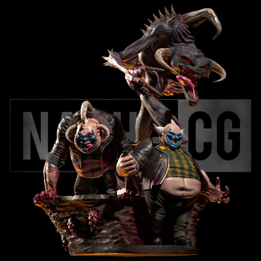 Fan Art The Clown - Violator from Spawn - Statue 3D model 3D printable ...