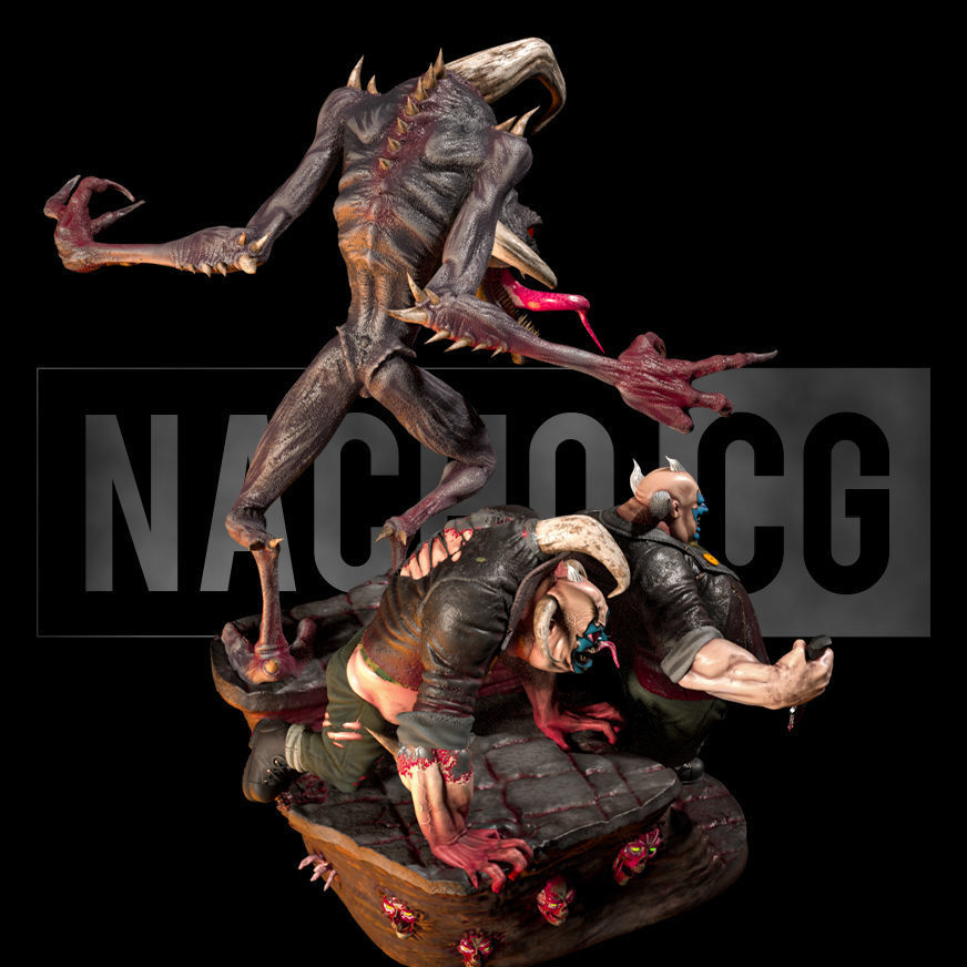 Fan Art The Clown - Violator from Spawn - Statue 3D model 3D printable ...