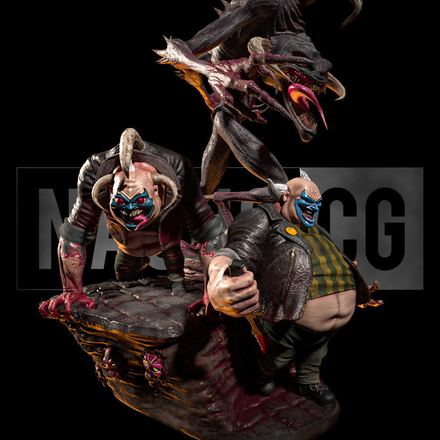 Fan Art The Clown - Violator from Spawn - Statue 3D model 3D printable ...