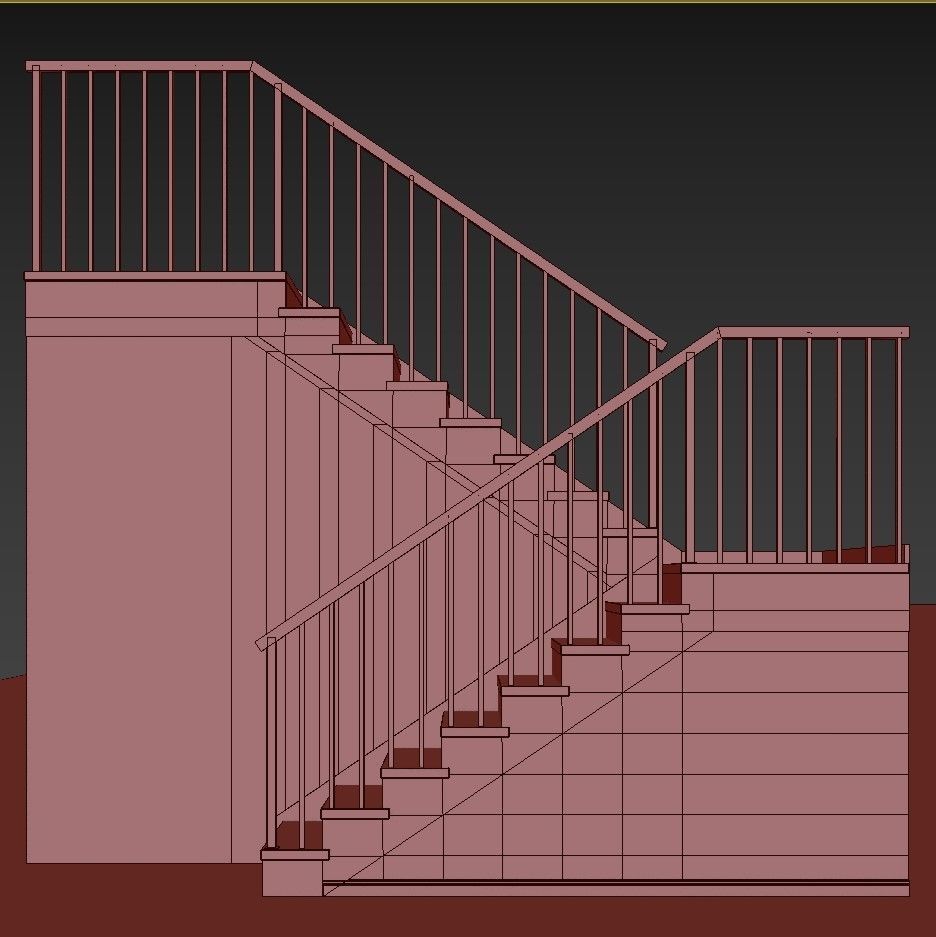 Staircase 10 3D model | CGTrader