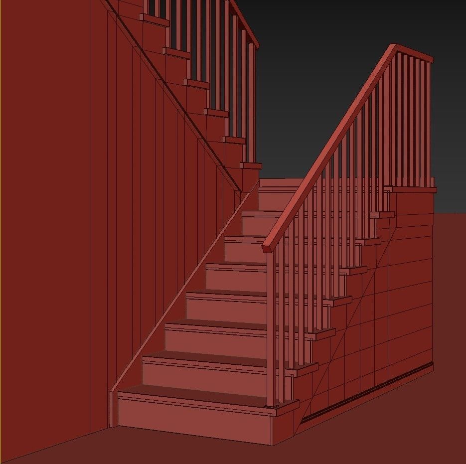 Staircase 10 3D model | CGTrader